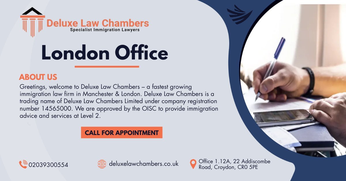 London Office - Deluxe Law Chambers